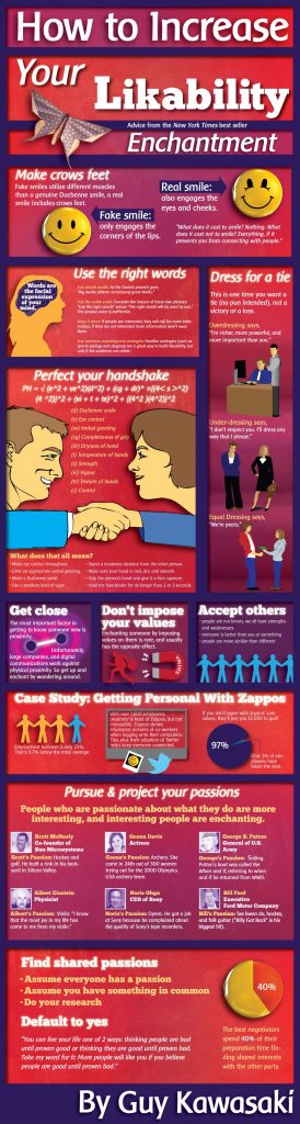 How To Increase Your Likability [Infographic] » Skillz Middle East